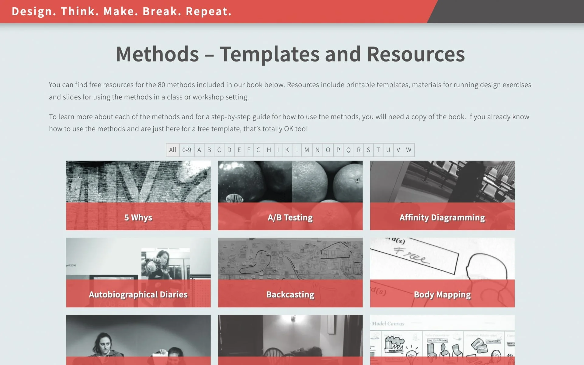 The Top 10 Design Method Toolkits Online