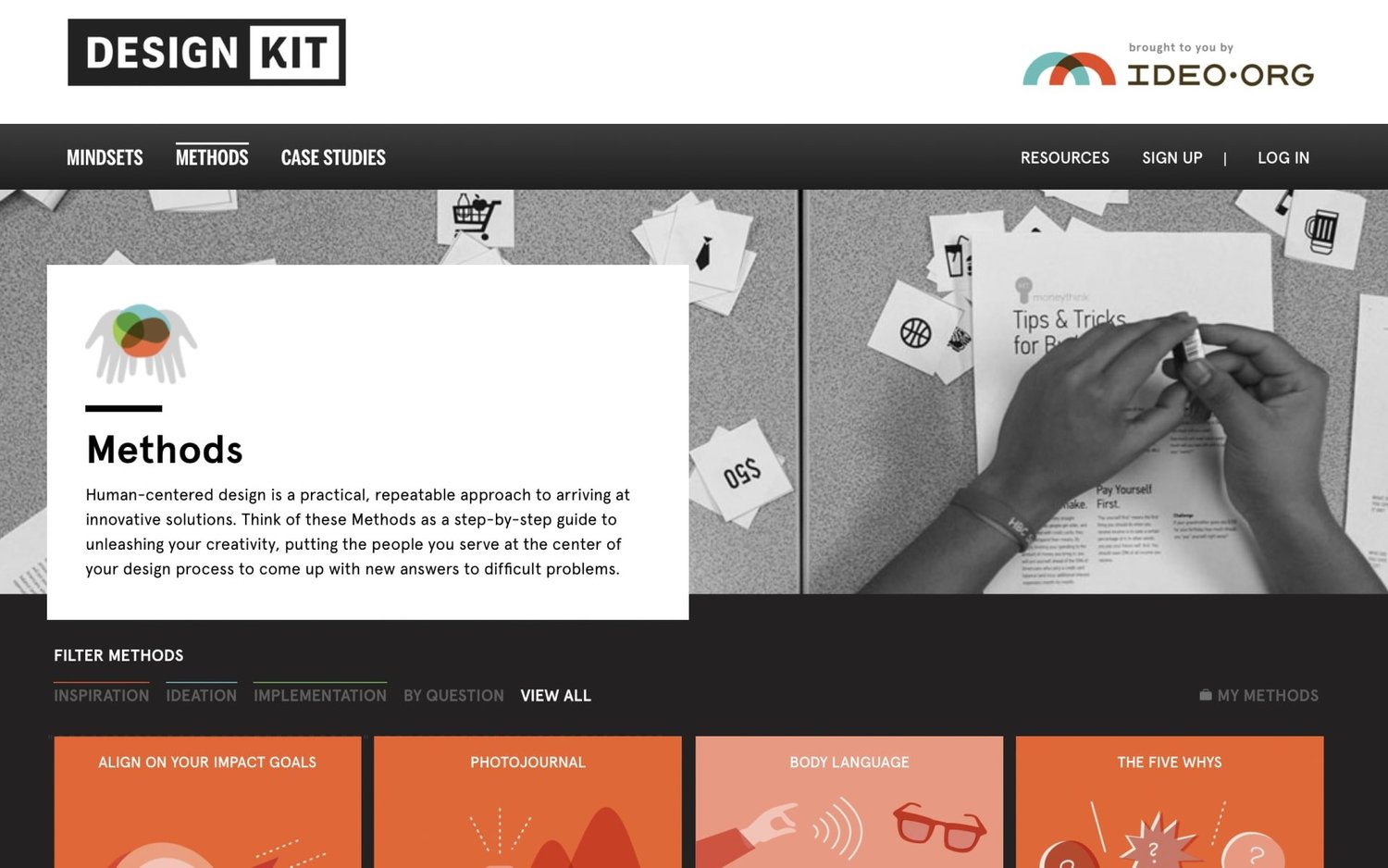 The Top 10 Design Method Toolkits Online