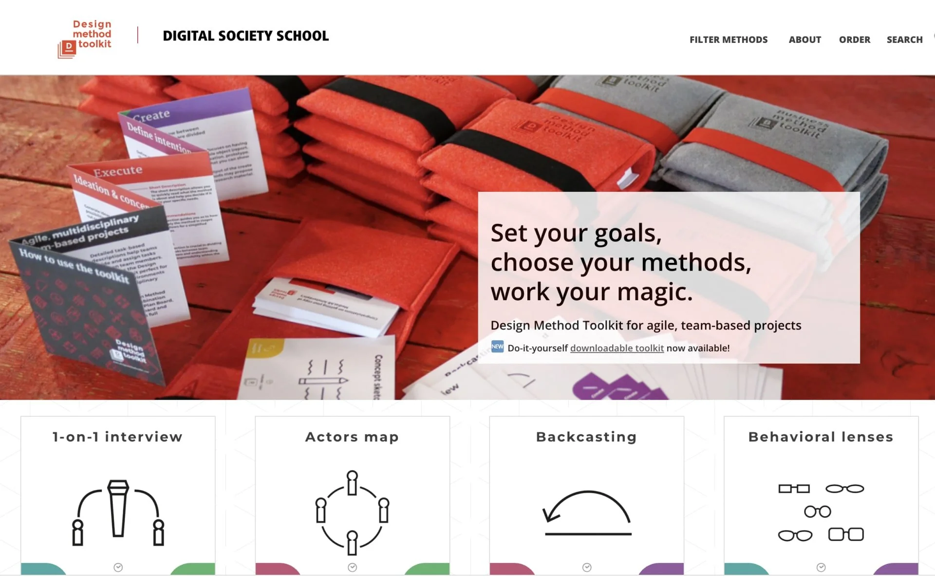 The Top 10 Design Method Toolkits Online