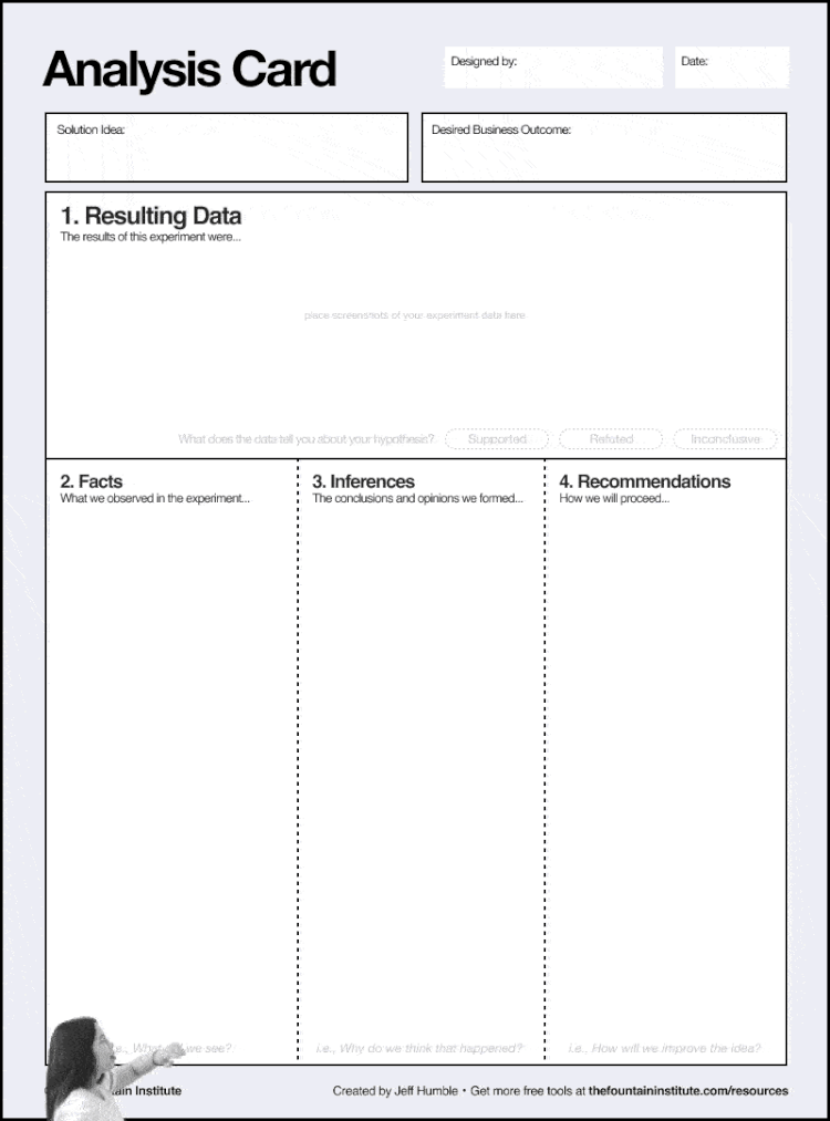 How to Test Assumptions with the Experiment Cards