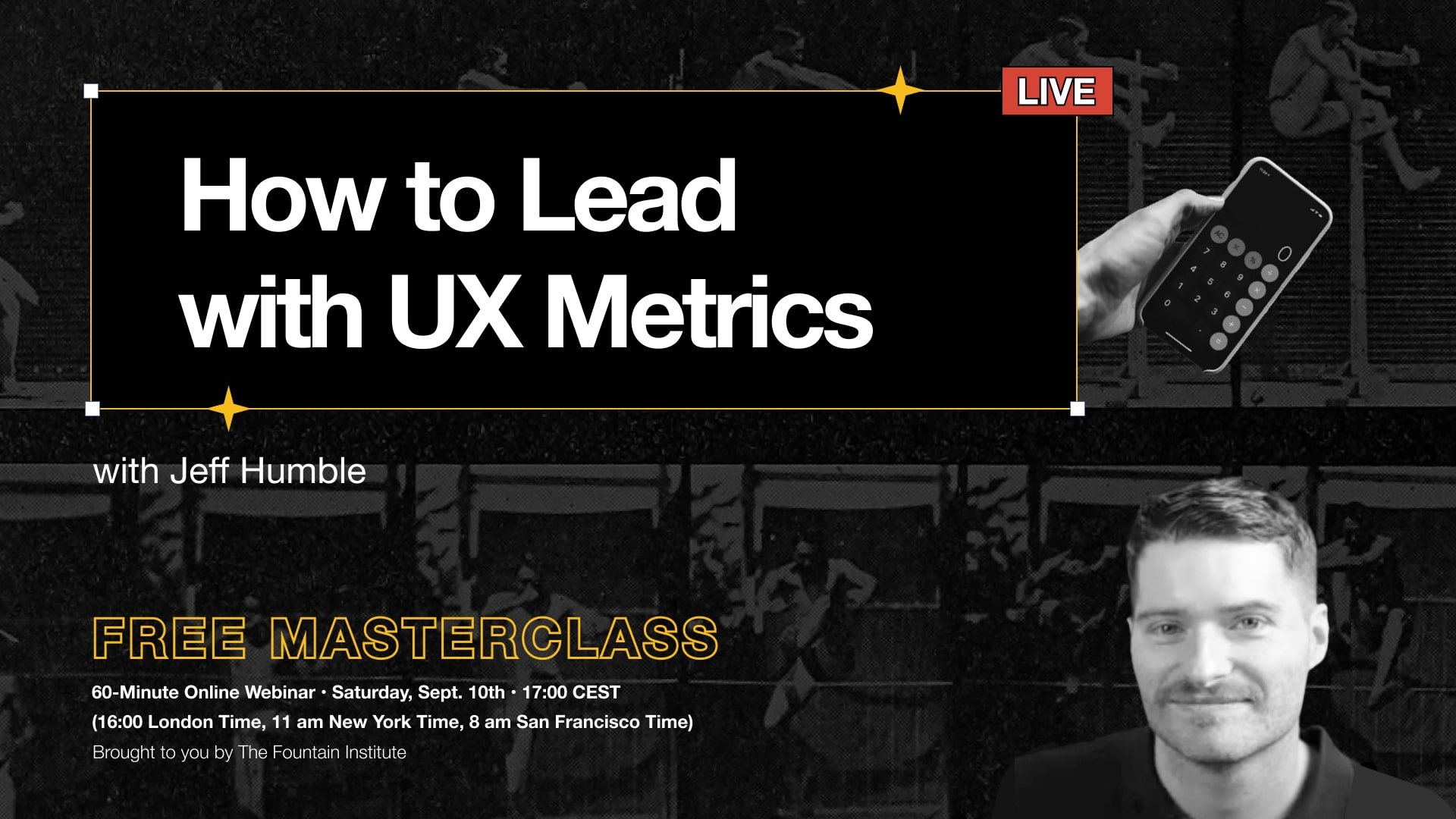 How to Lead with UX Metrics with Jeff Humble