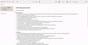 Keeping Track of Your Accomplishments with a Brag Document