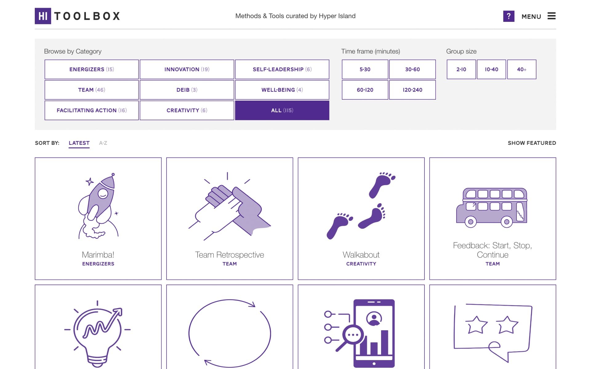 The Top 10 Design Method Toolkits Online