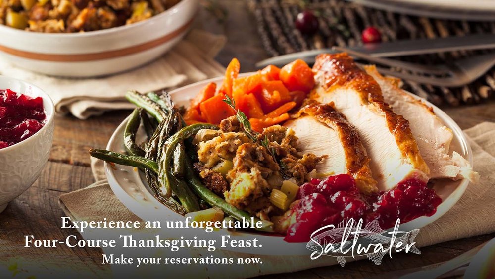 Saltwater Grill's Four-Course Thanksgiving Feast — Saltwater Grill ...