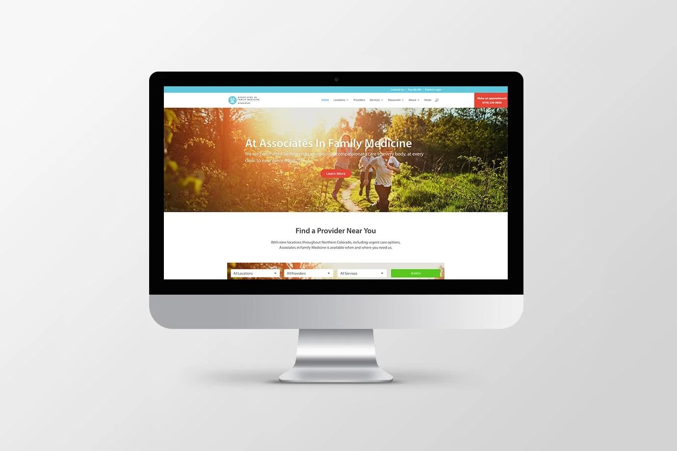 Website Rebuild for a Family Medical Practice — Bonfire Effect — A ...