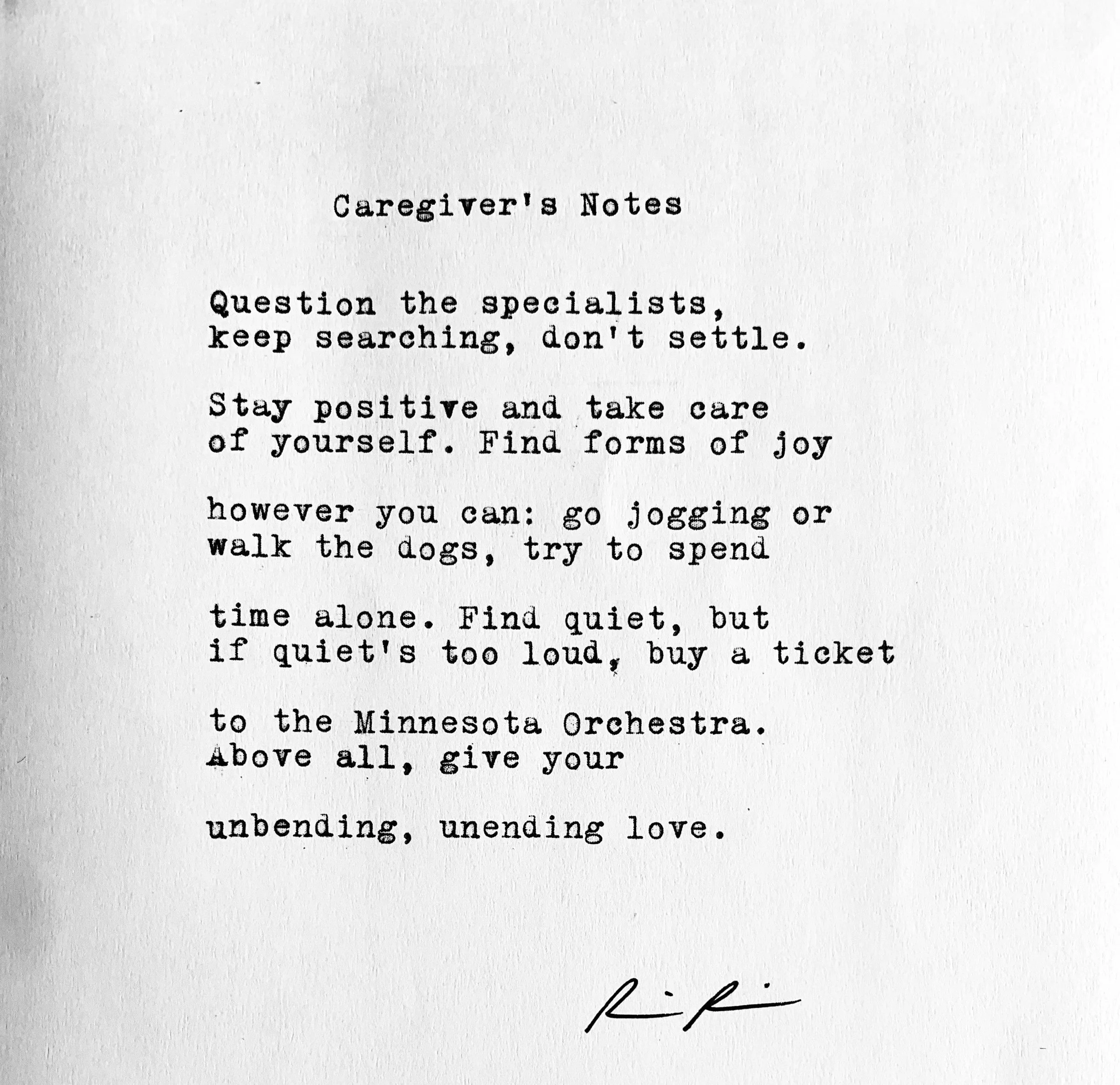 Poems — The Good Listening Project