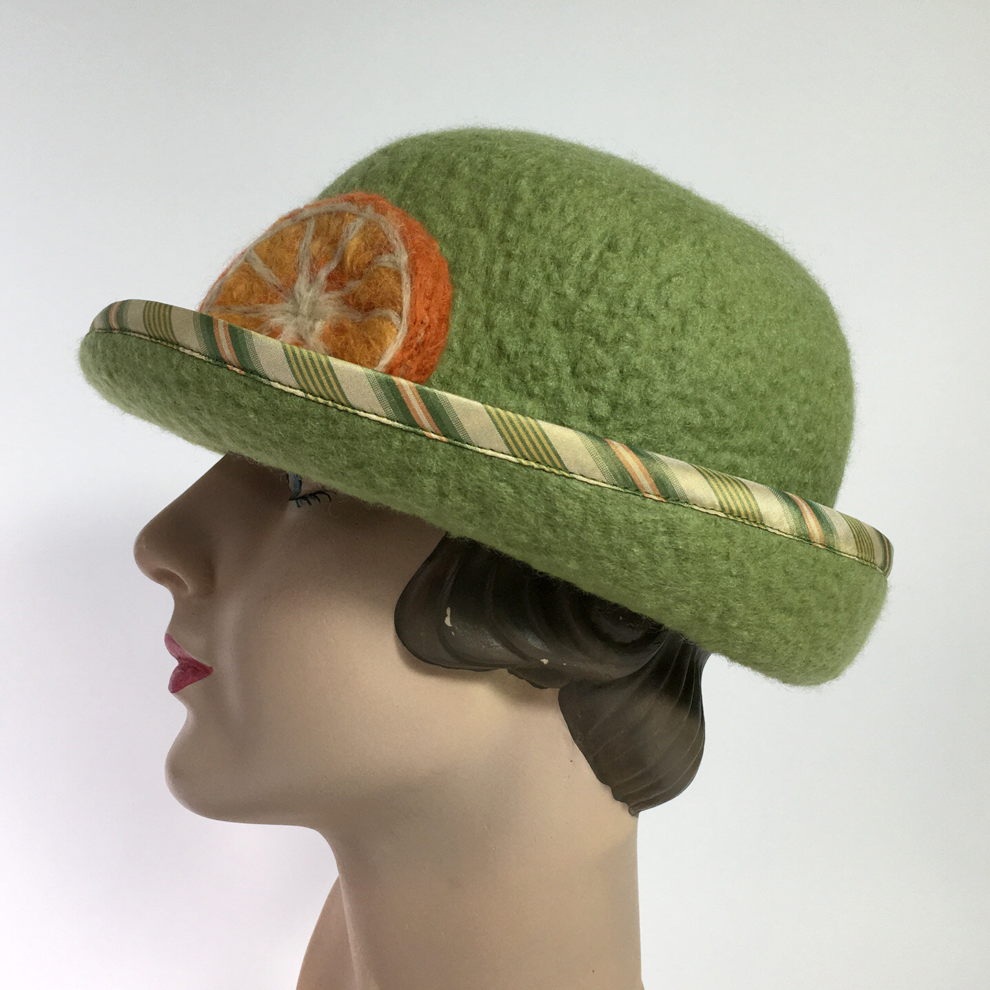 Unisex bunny bowler hat — Miss Fitt & Co. ~ Moss Fête