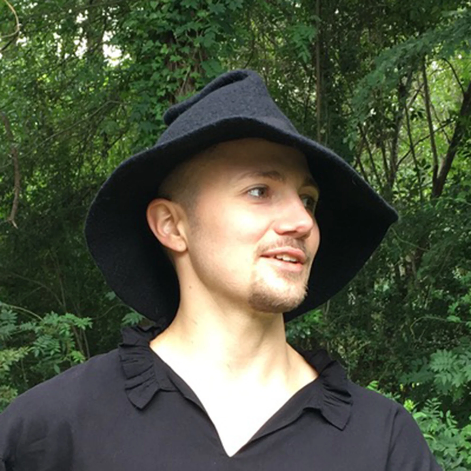 vintage unisex costume hat — Miss Fitt & Co. ~ Moss Fête