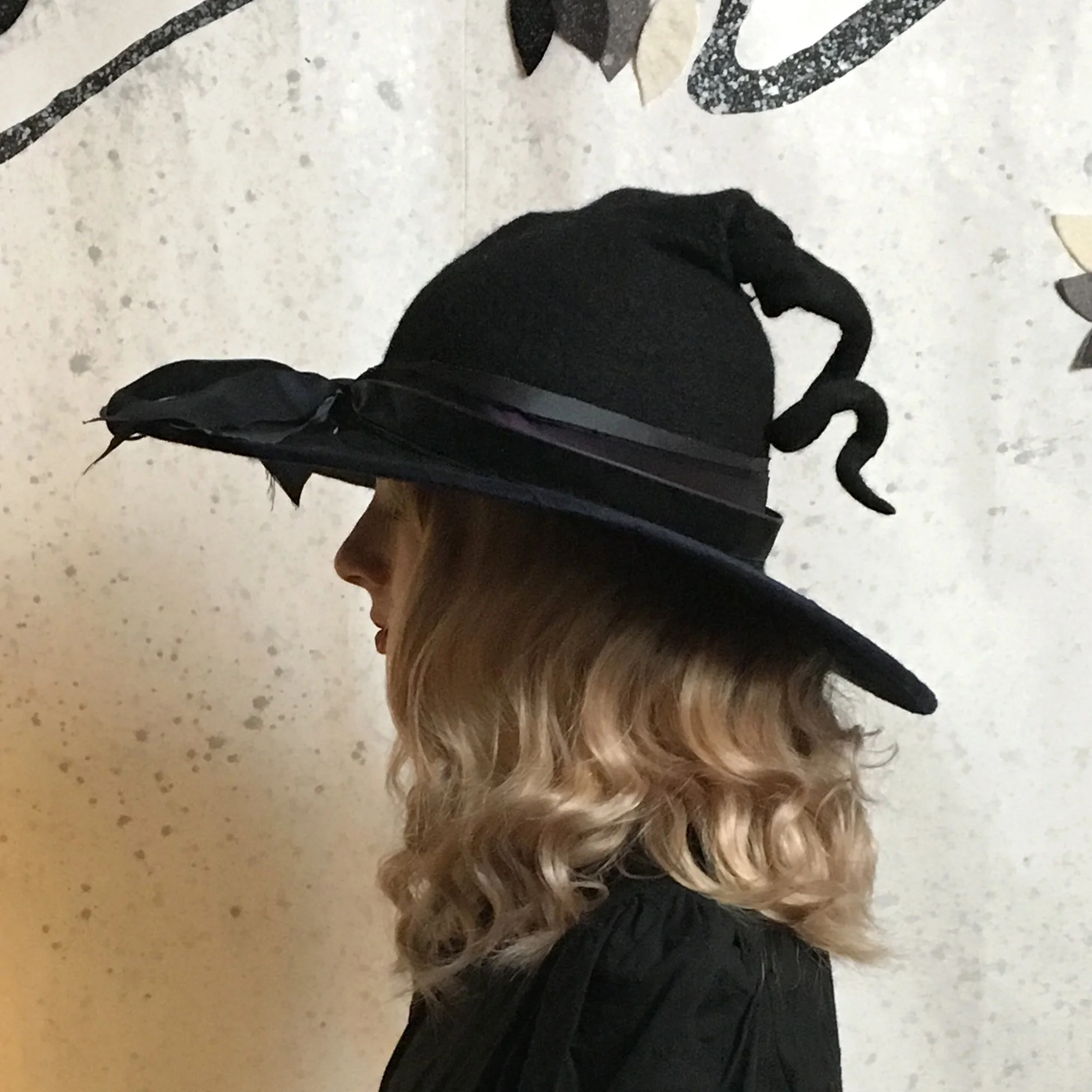 Raven Wing Witch Hat — Miss Fitt & Co. ~ Moss Fête