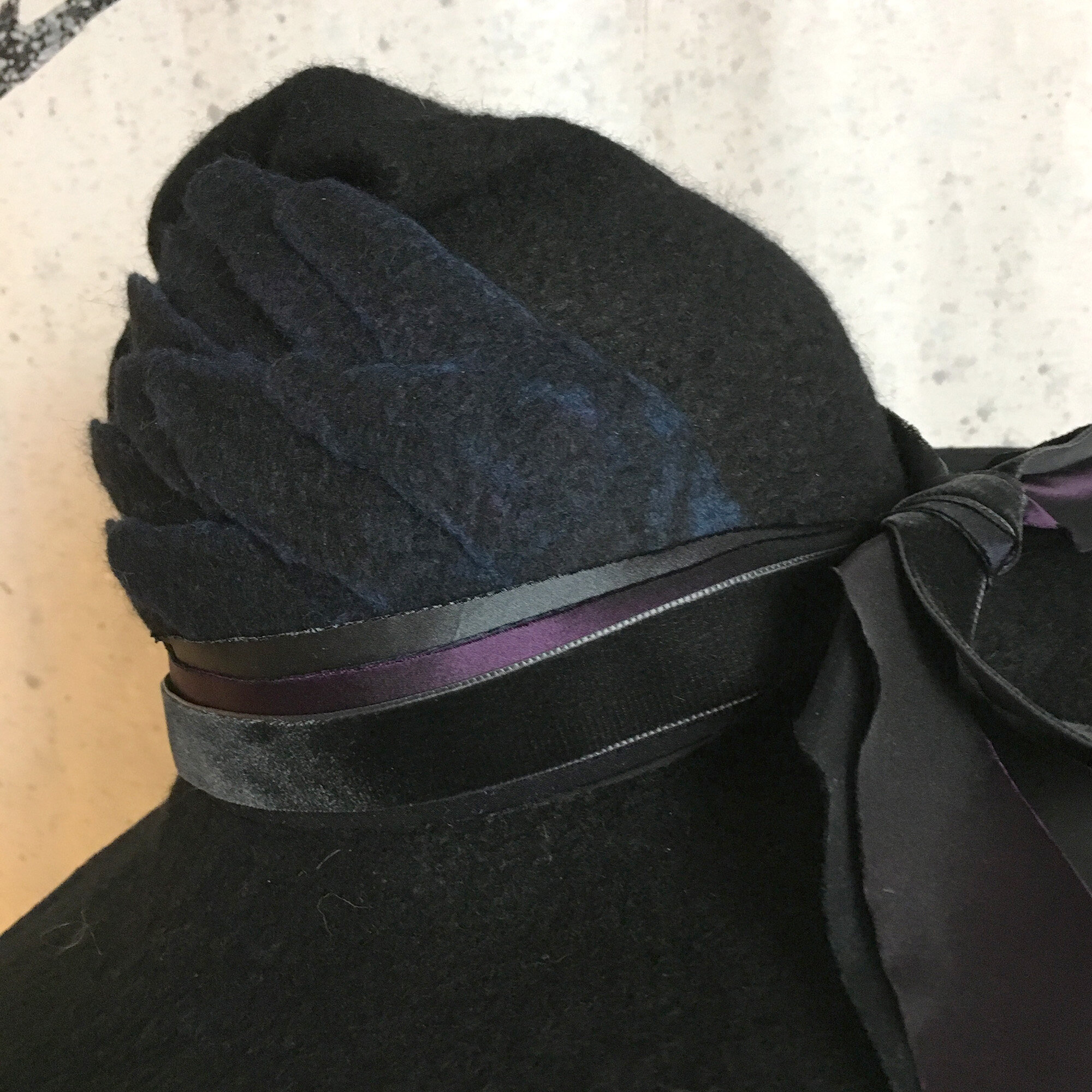 Raven Wing Witch Hat — Miss Fitt & Co. ~ Moss Fête