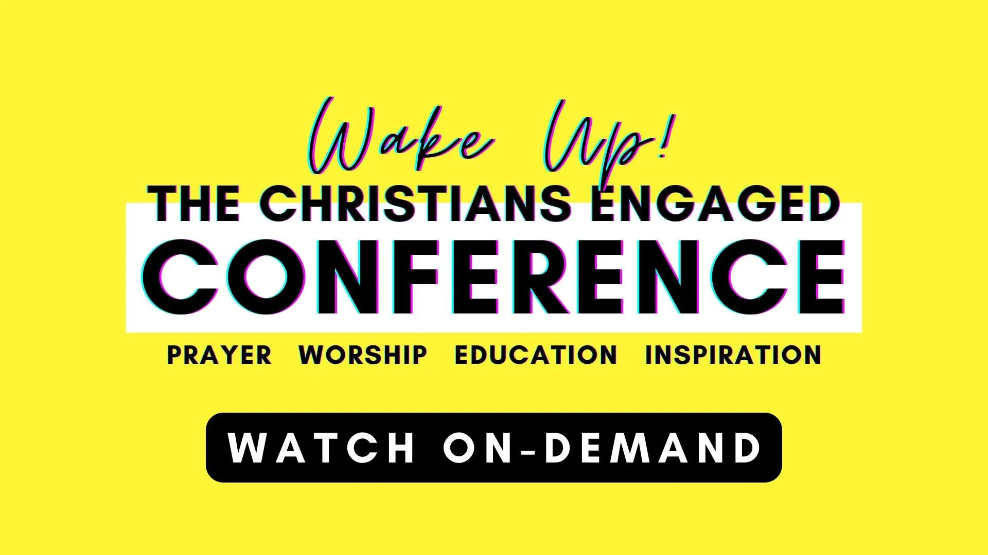 Christians Engaged – Pray Vote Engage
