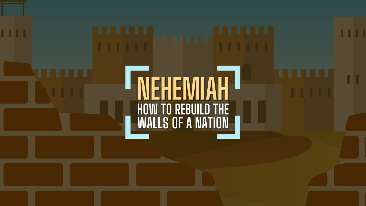 Nehemiah Video Course on Leadership for America | Christians Engaged – Pray Vote Engage