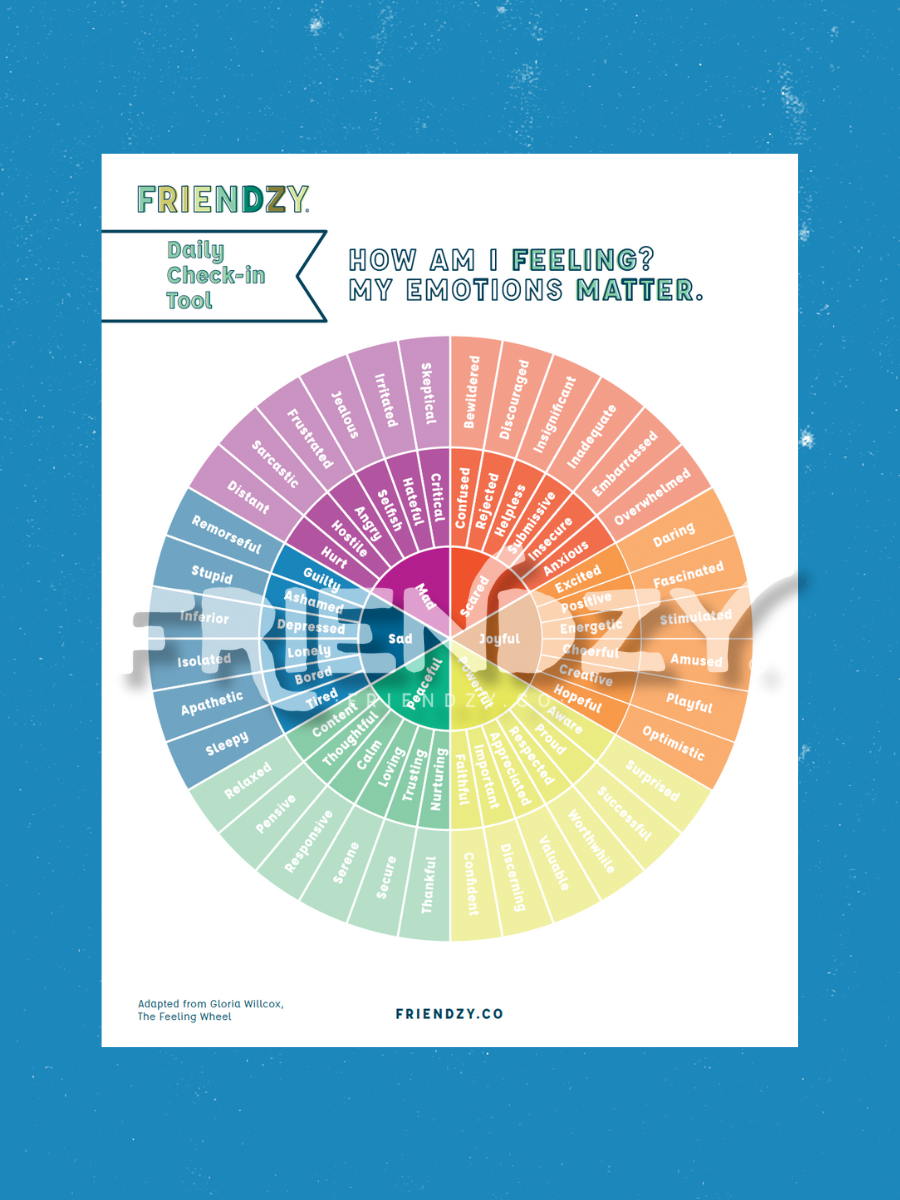 Daily Check-In Tool | SEL — Friendzy
