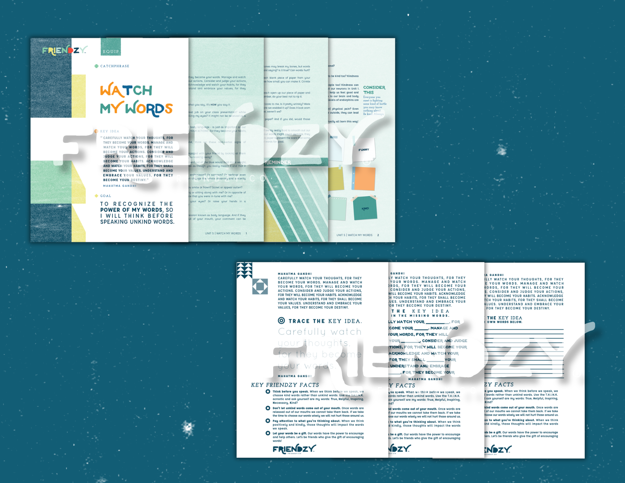 Watch My Words Classroom Lesson — Friendzy