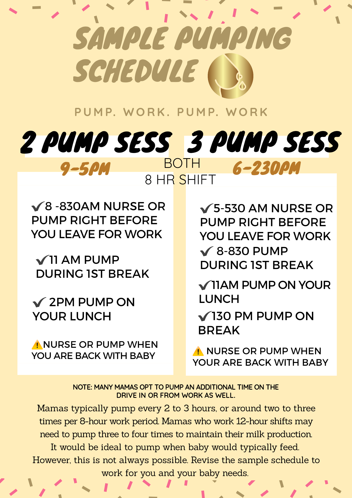 BREASTFEEDING: RETURNING TO WORK — The Lactating Mama