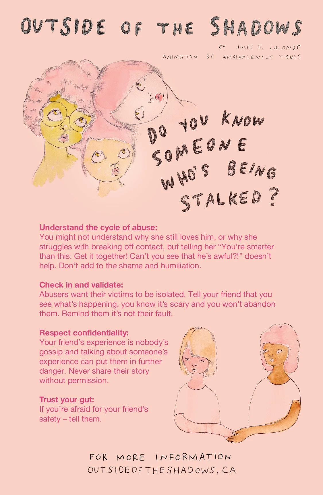 Understanding Stalking — Dawson Women's Shelter