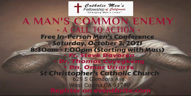 Events — Catholic Men's Fellowship of California