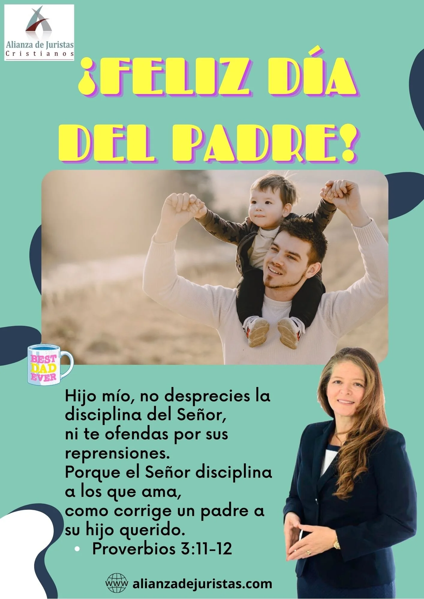 Feliz Dia Del Padre Cristiano