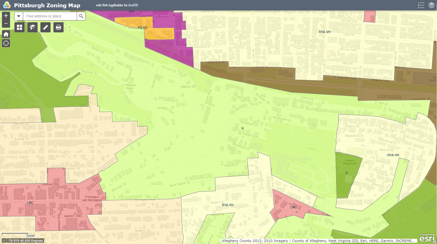 Pittsburgh Zoning Districts - H Overview — Details Reviewed LLC