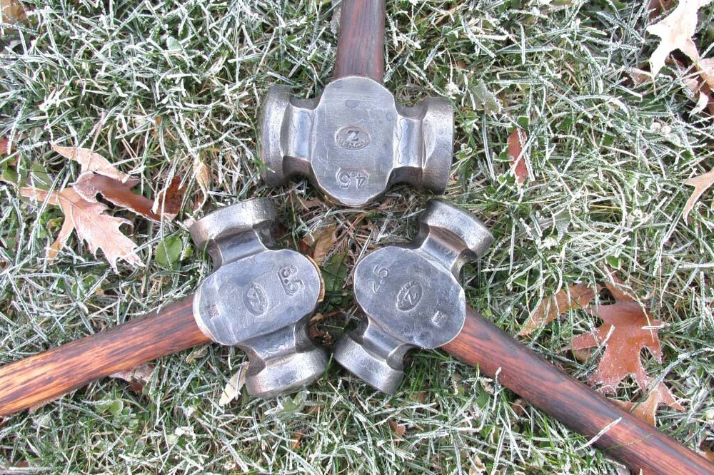 Hand Forged Axes and Blacksmith Hammers