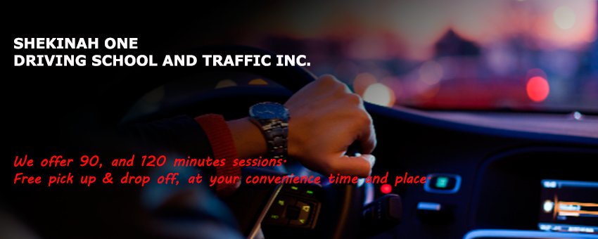 Shekinah One Driving School and Traffic Inc