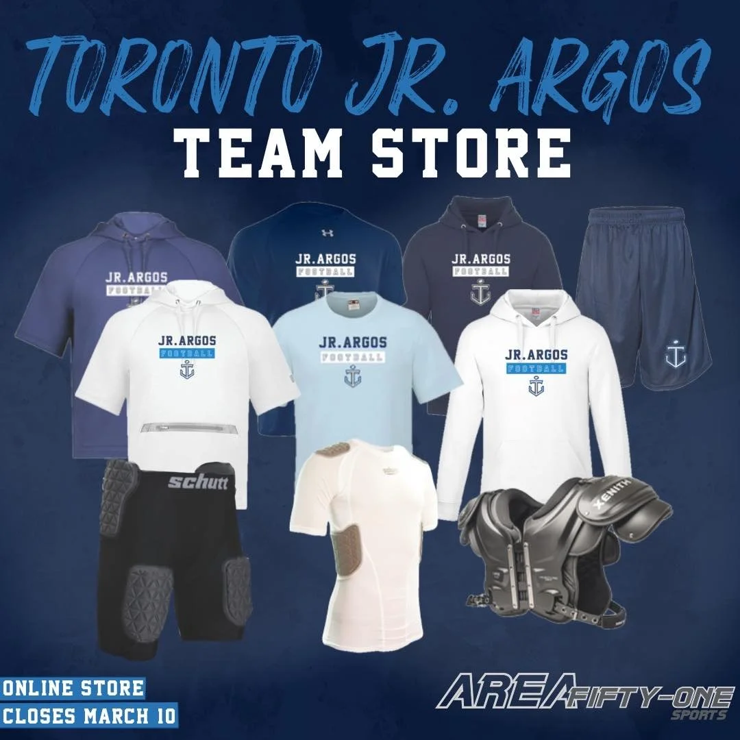 STORE — Toronto Jr. Argos Football