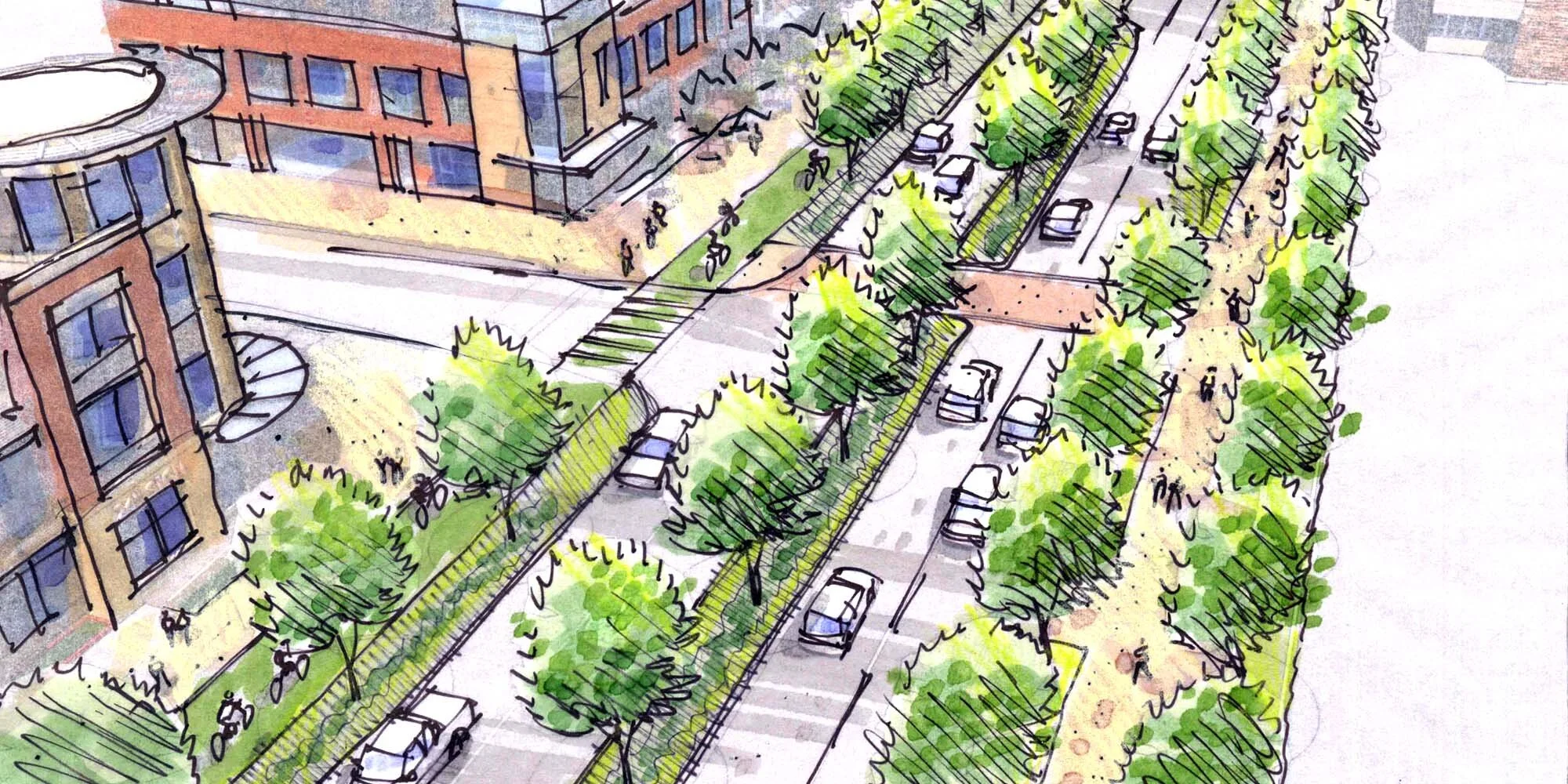 3C Urban Corridor Visualization — LEGGITT STUDIO