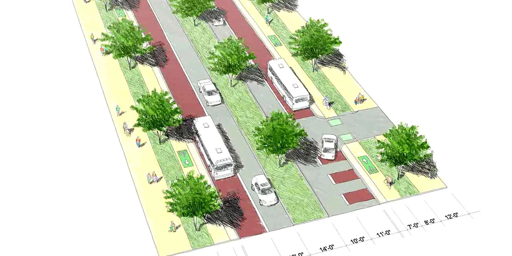 3C Urban Corridor Visualization — LEGGITT STUDIO