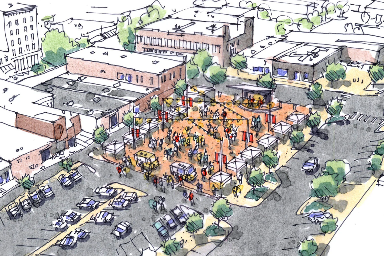 3C Urban Corridor Visualization — LEGGITT STUDIO