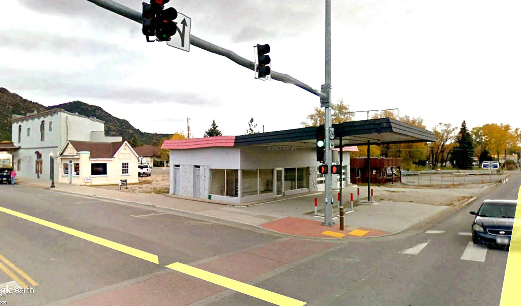 Drawing a Repurposed Gas Station from Sketchup — LEGGITT STUDIO