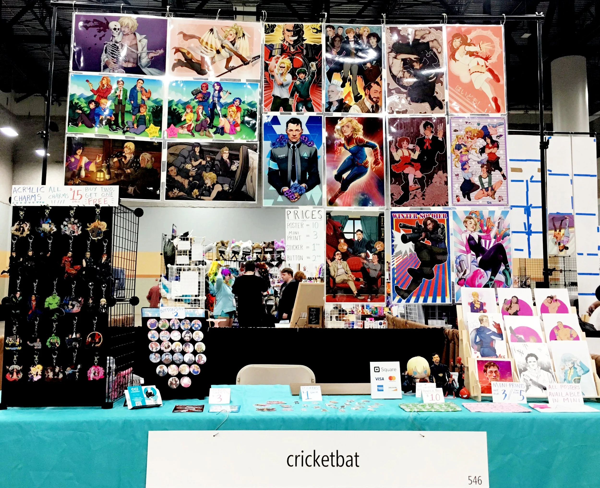 convention displays — cricketbat