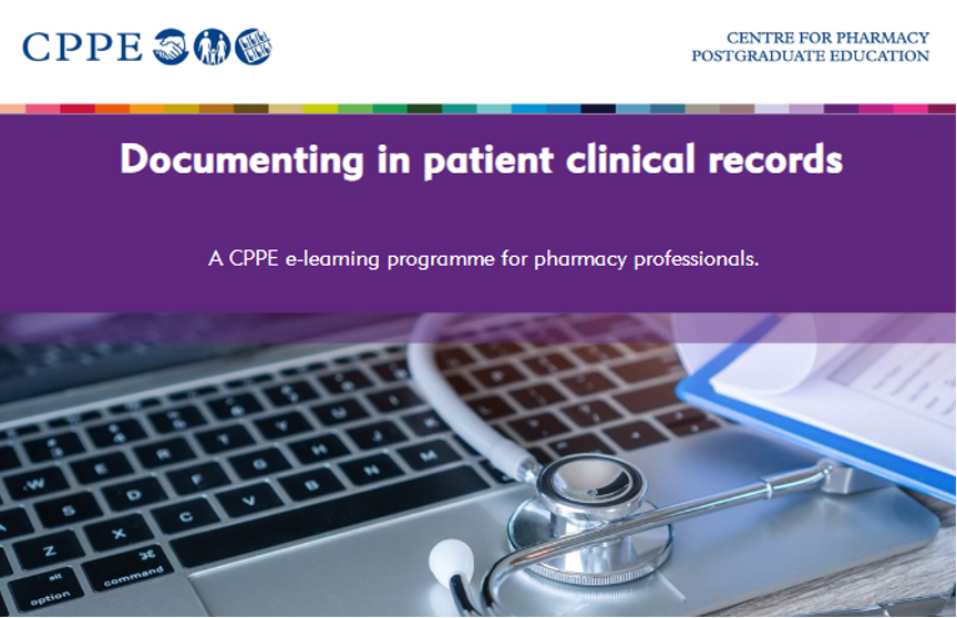 CPPE - Documenting in patient clinical records — BPSA