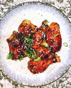 Crispy Baked Teriyaki Wings — Food with Aihoa