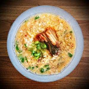 Kimchi Egg Drop Miso Soup — Food with Aihoa
