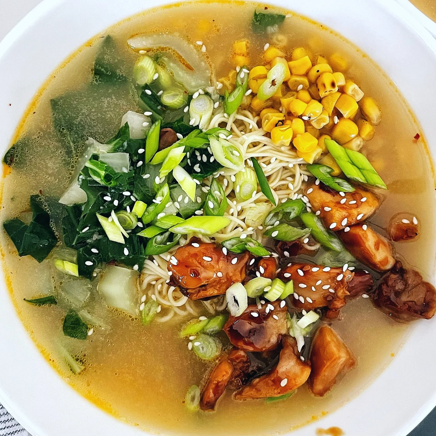 Teriyaki Chicken Ramen — Food with Aihoa