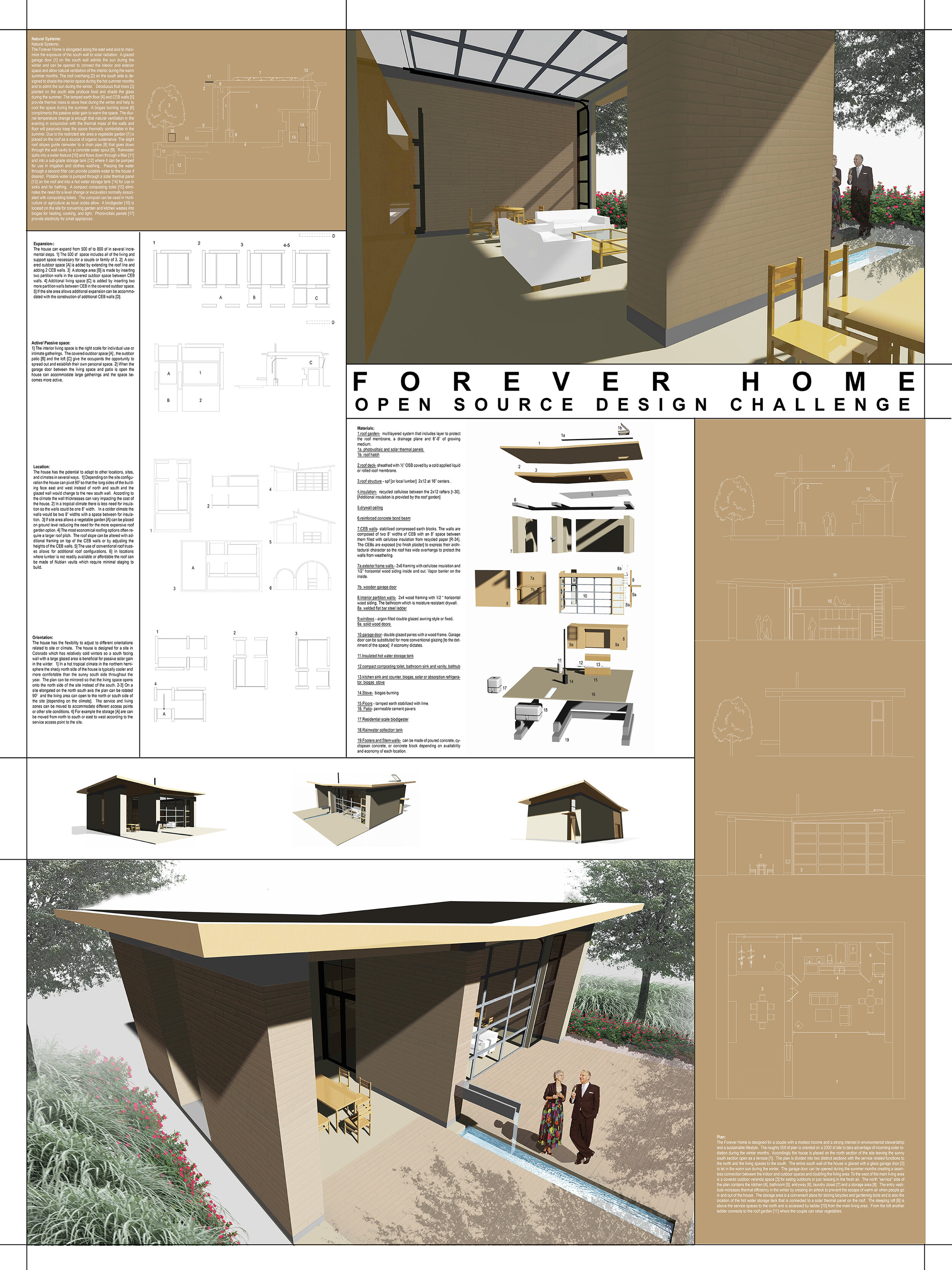 Forever Home competition — One Corner Architects