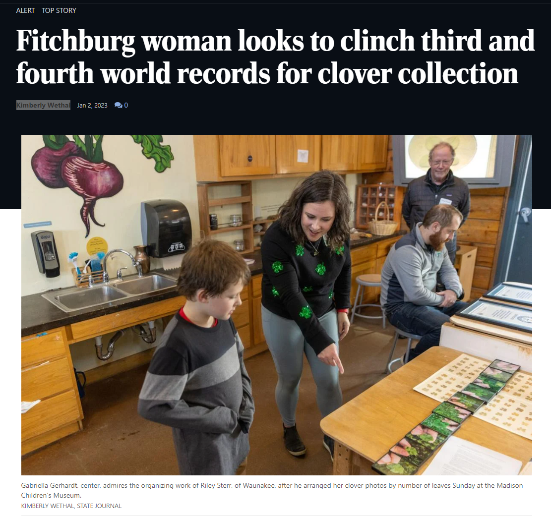 Four Leaf Clover — Fitchburg Alder Gabriella Gerhardt