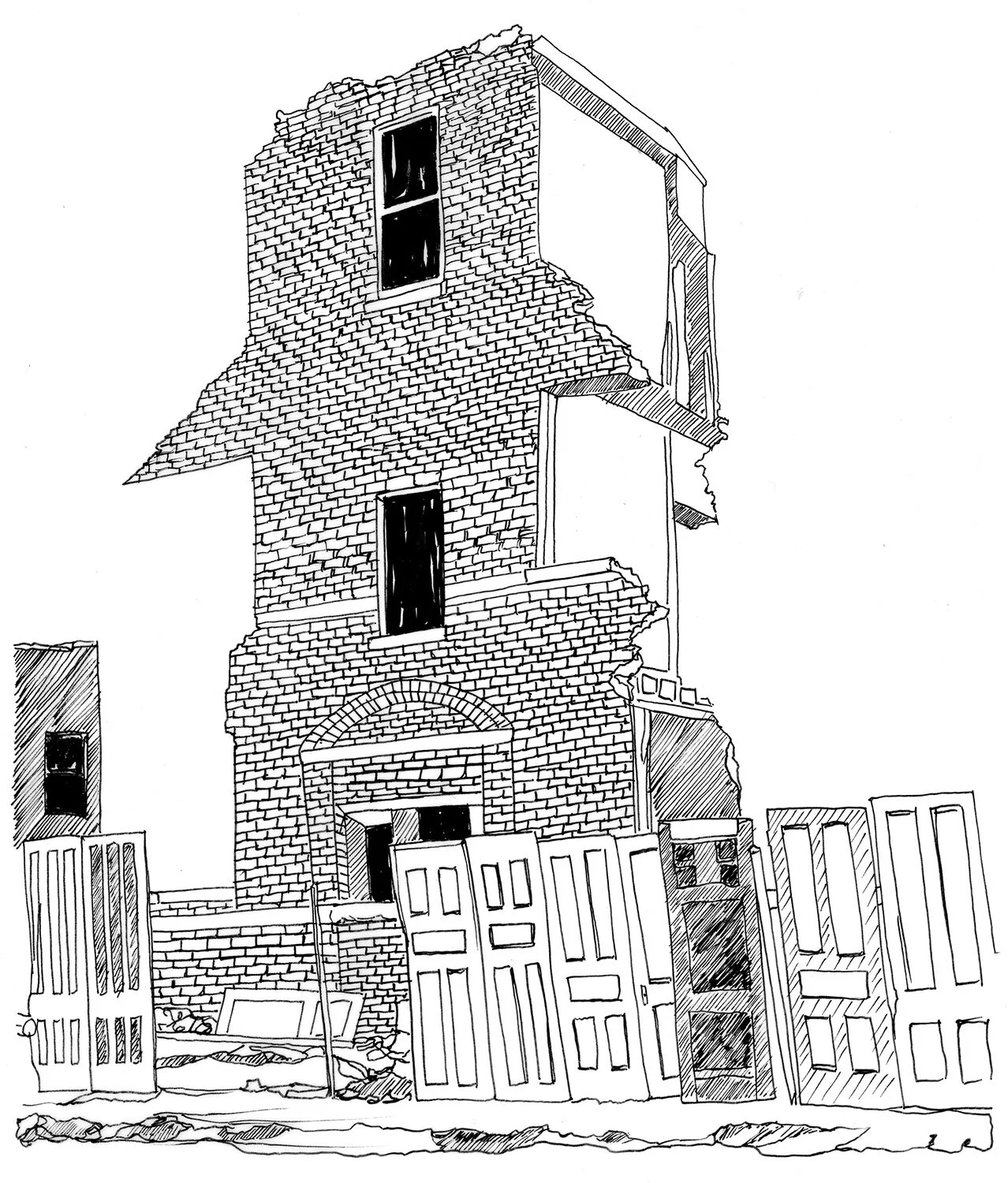 Settlement: drawings — SUSY BIELAK