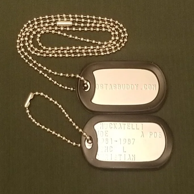 What Do Real Military Dog Tags Say