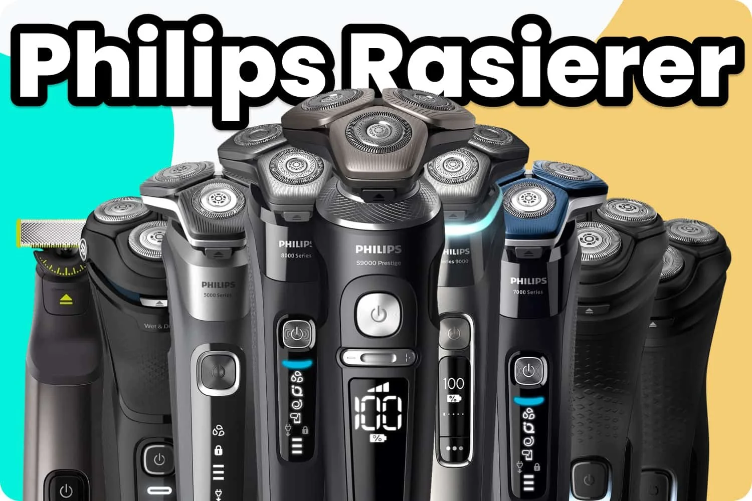 Test Rasierer Manner
