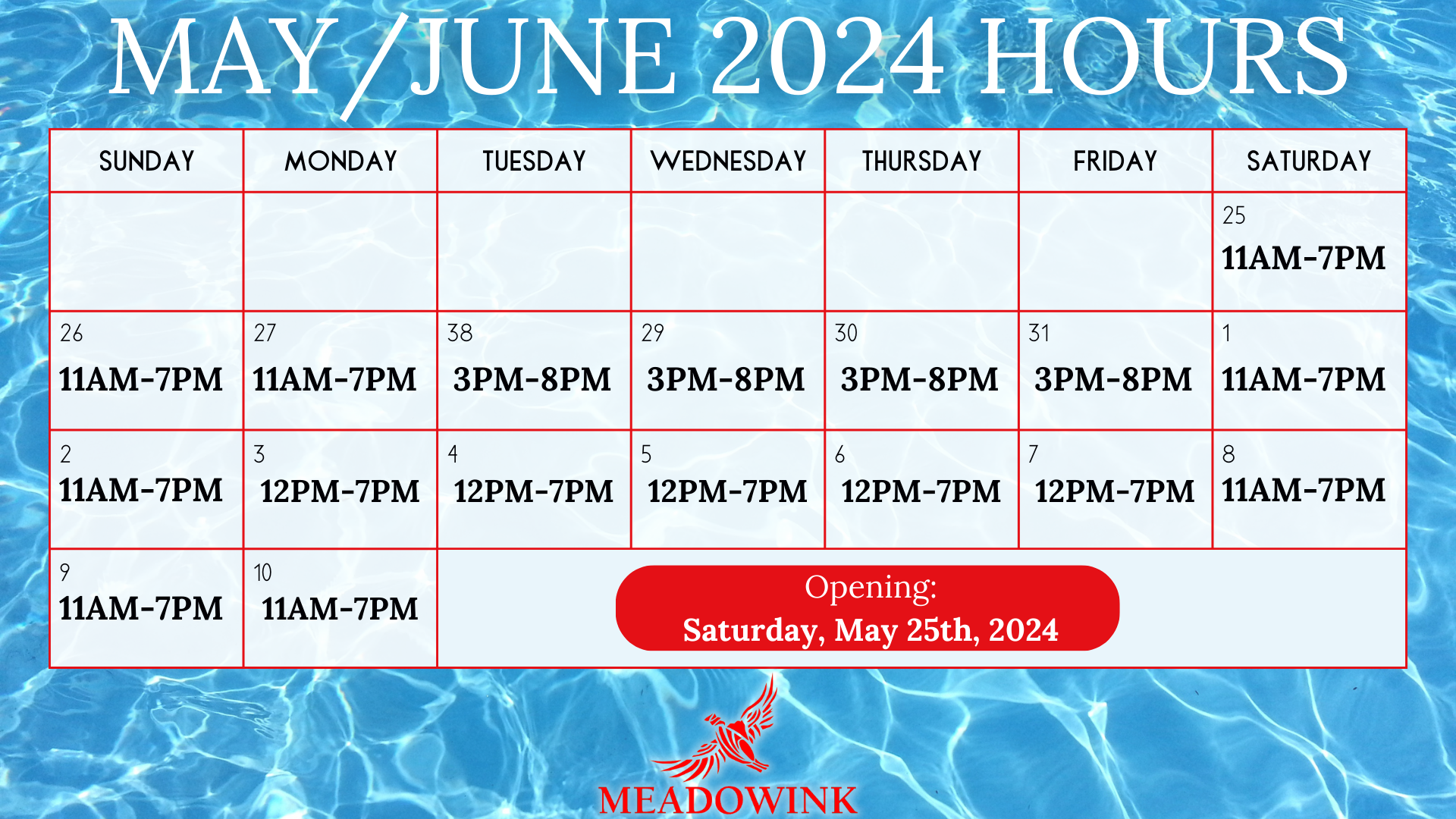 Swim Club — Meadowink Golf Course