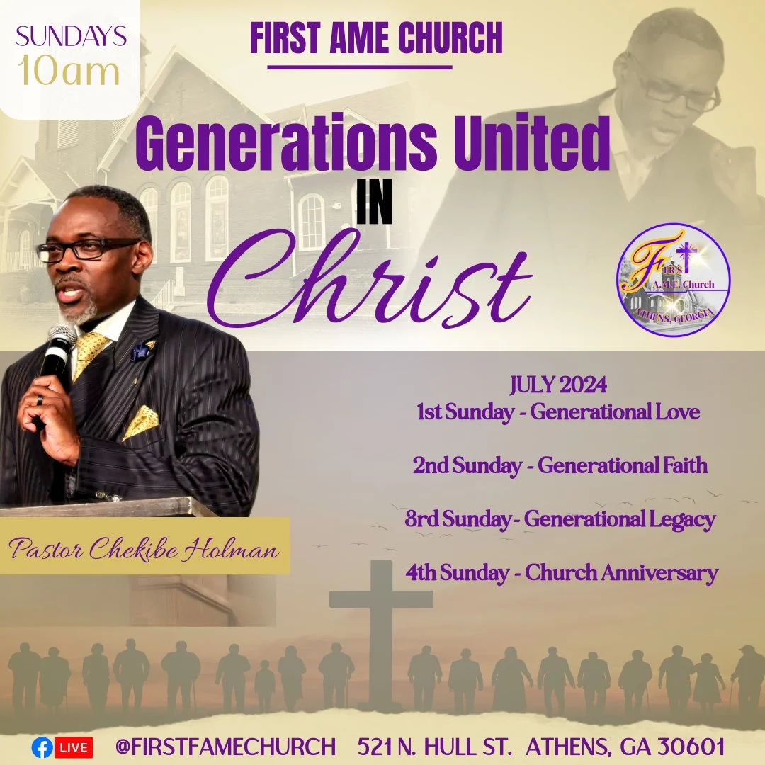 Calendar — First African Methodist Episcopal Church