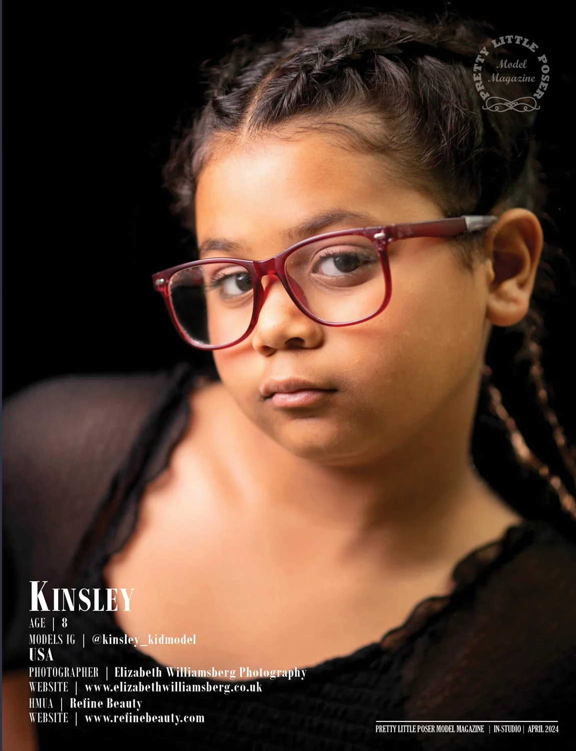 Published: Kinsley for Pretty Little Posers Magazine — Elizabeth Williamsberg Photography