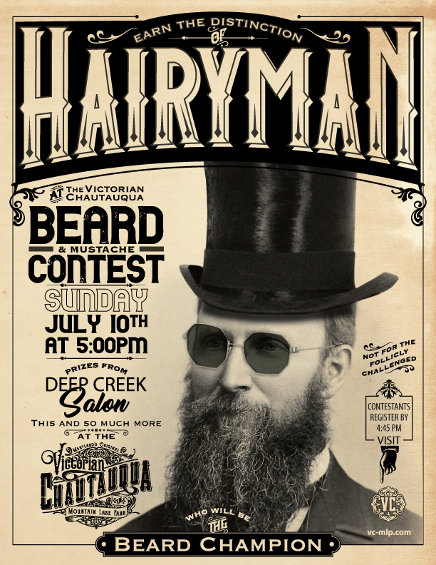 Beard & Mustache Contest — Victorian Chautauqua