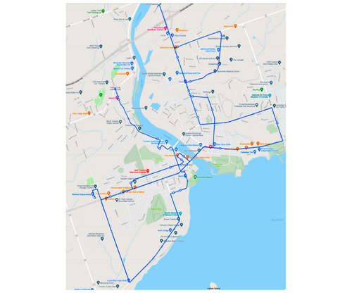 D ROUTE — Quinte Transit