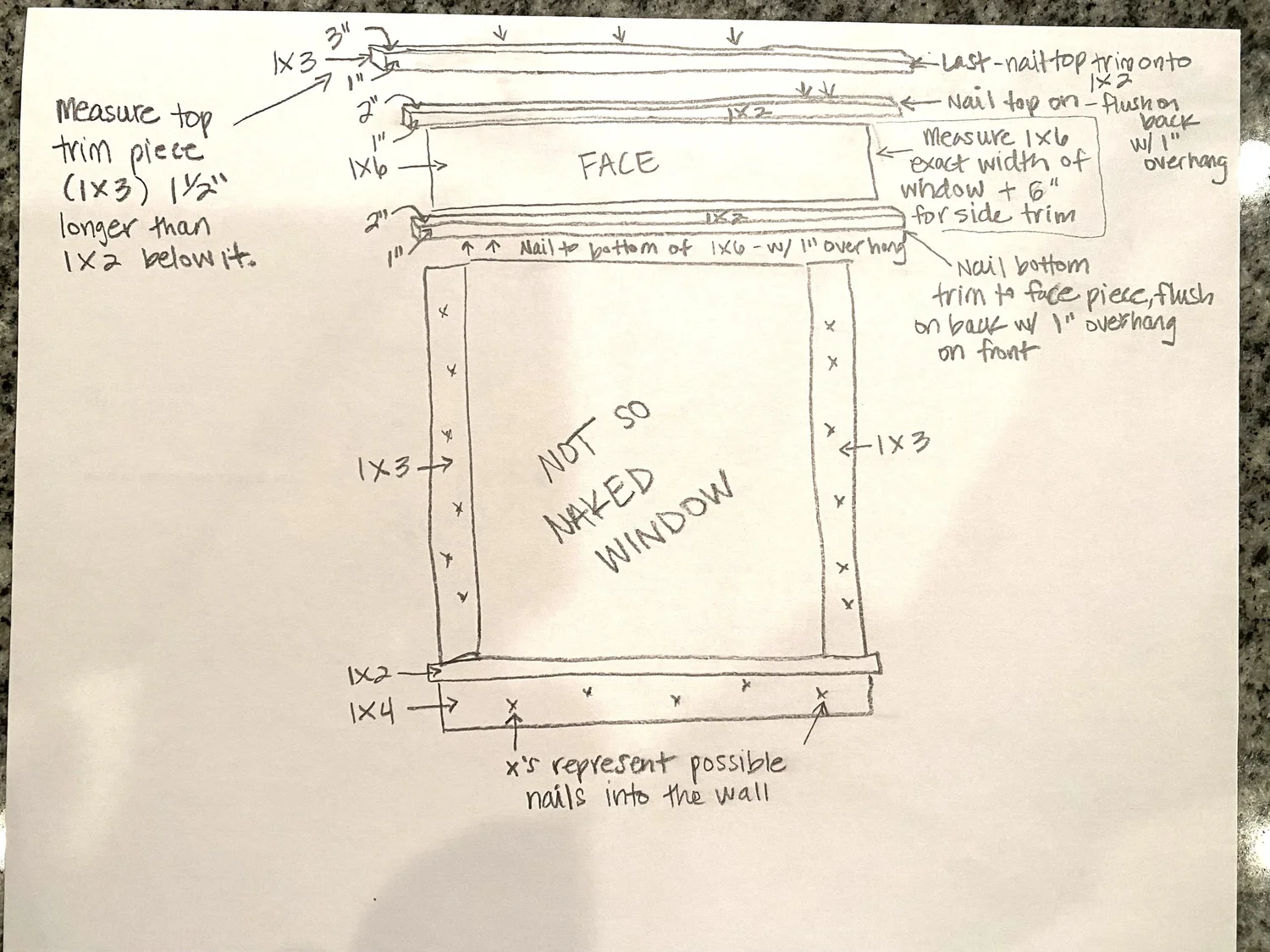How we did our own DIY Window Trim — Your Site Title