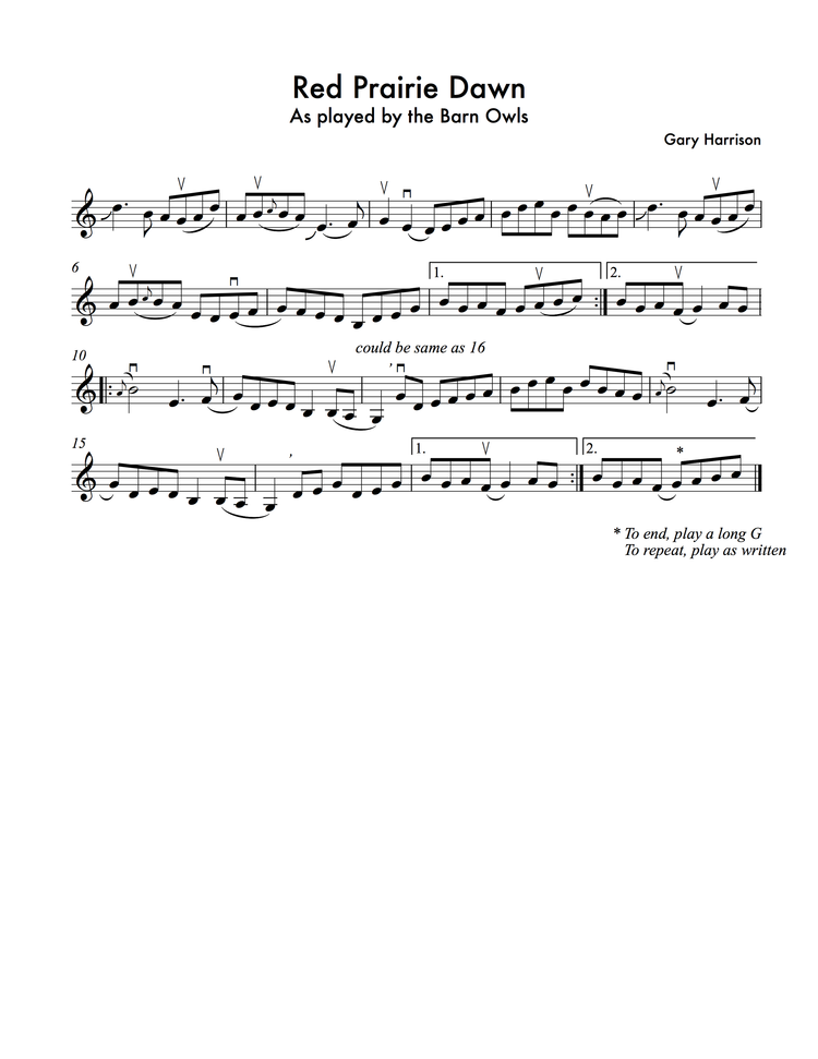 Red Prairie Dawn — Zack Kline, violinist and composer