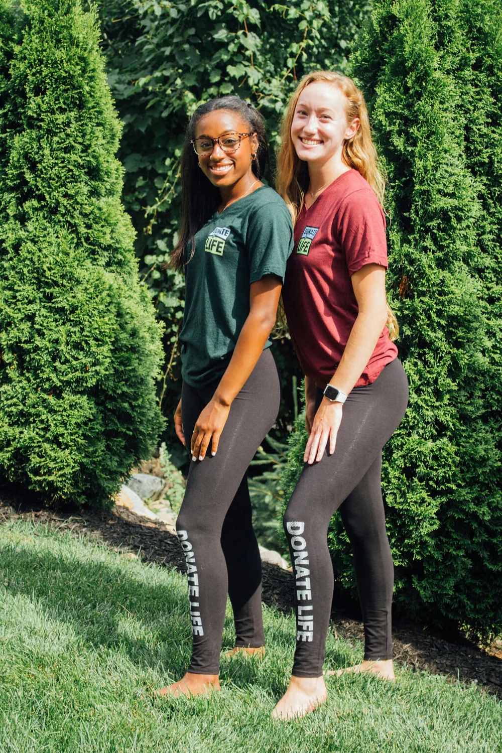 High School Girls In Leggings