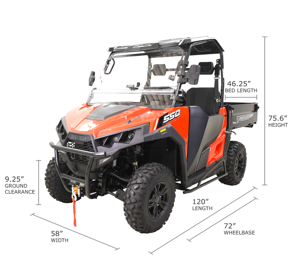 Massimo T-Boss 560 EFI UTV — Luca Motorsports