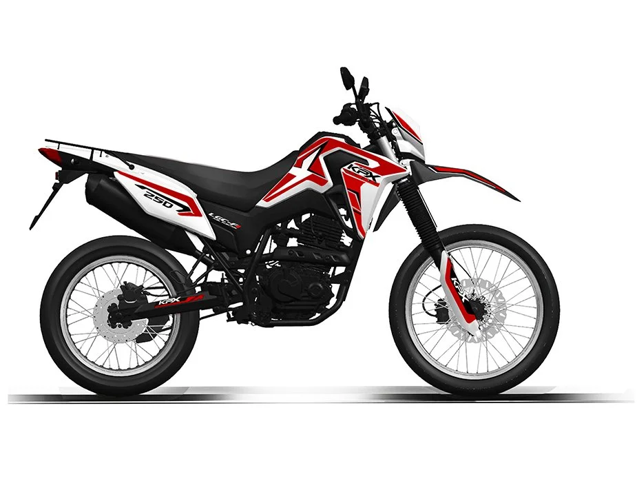 BSR Raven 250XL Dual Sport Bike - Street Legal — Luca Motorsports